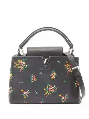 LOUIS VUITTON 2016 Capucines Pm Blossom Handbag