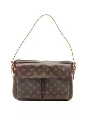 LOUIS VUITTON 2003 Gm Monogram Vivacite Shoulder Bag - Brown