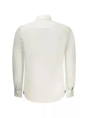 NORTH SAILS Logo-print Spread-collar Shirt