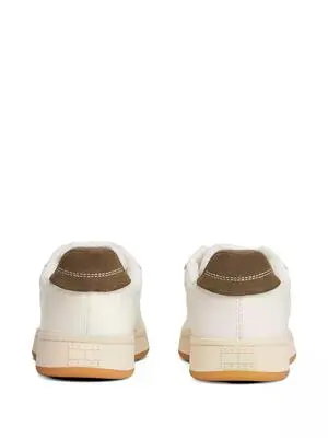 Tommy Hilfiger Logo Patch Lace-up Sneakers - Neutrals
