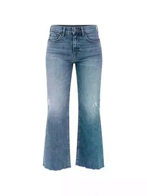 ASKK NY Distressed Wide-leg Jeans