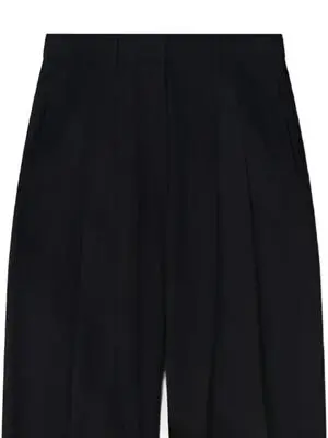 Nanushka Seka Tapered-leg Silk Trousers