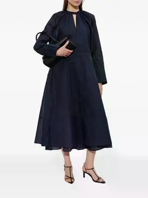 JIL SANDER Crew-neck Midi Dress
