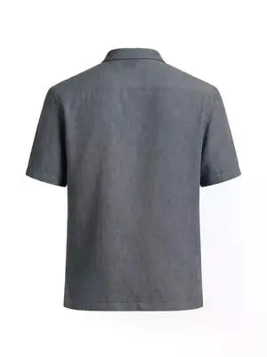 Peserico Linen Camp-collar Shirt