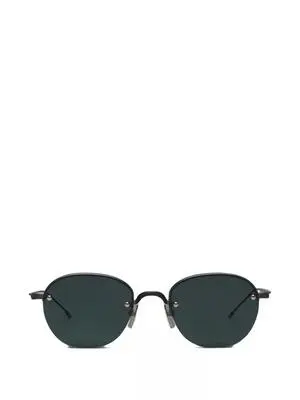 Thom Browne Round-frame Sunglasses - Black