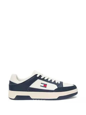 Tommy Hilfiger Panelled Logo-patch Sneakers - Blue