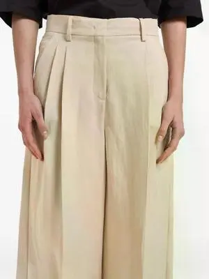 Max Mara Pleated Wide-leg Trousers