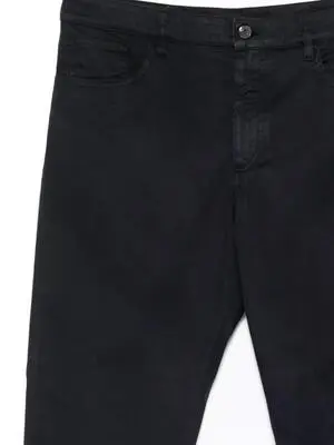 Canali Logo-patch Trousers