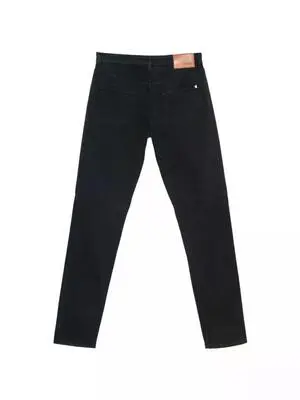 Canali Logo-patch Jeans - Blue