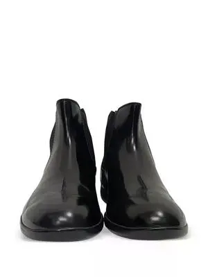 TOD'S Vintage Patent Leather Ankle Boots
