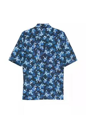 ORIAN Floral-print Short-sleeve Shirt