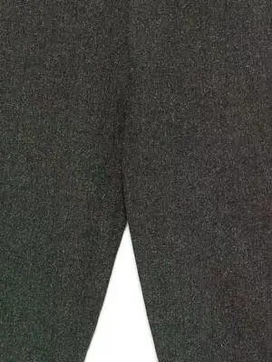 A TENTATIVE ATELIER Check-patterned Trousers With Buckle Detail