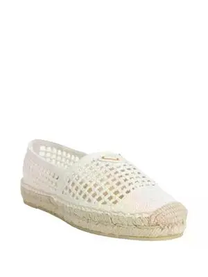 Prada Crochet Espadrilles