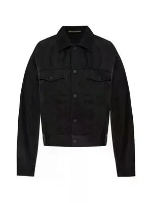 Fear Of God Spread Collar Logo-patch Shirt Jacket