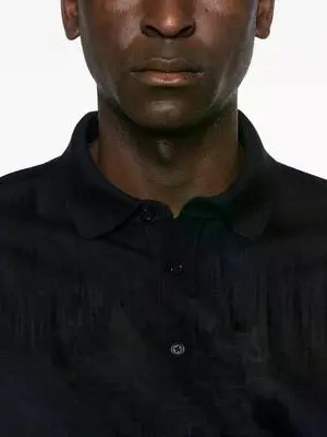 BOSS Knit Polo In Virgin Wool