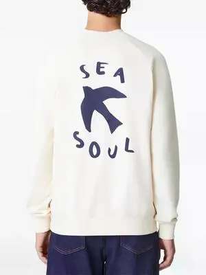 LA PAZ Graphic-print Crew-neck Sweatshirt