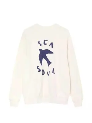 LA PAZ Graphic-print Crew-neck Sweatshirt