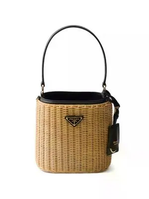 Prada Textured Bucket Bags