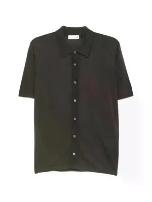 ROBERTO COLLINA Short-sleeve Button-up Shirt