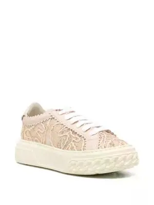 Casadei Logo-detail Lace Sneakers