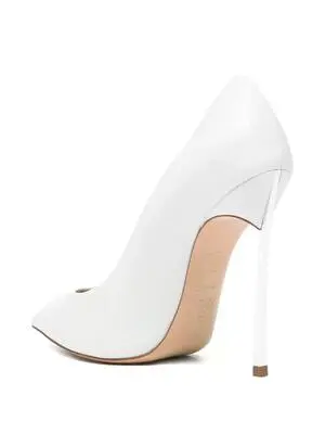 Casadei Blade Pointed-toe Pumps - White