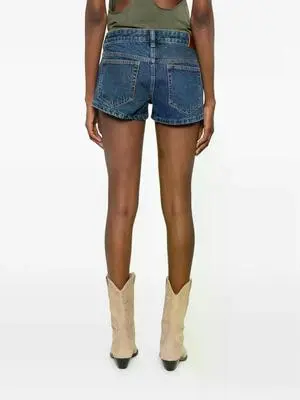 EB DENIM Portman Low-rise Denim Shorts