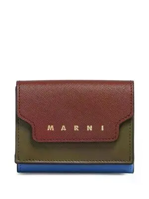 Marni Leather Wallet - Red