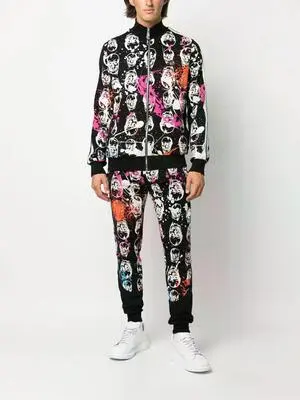 Philipp Plein Skull Print Tracksuit