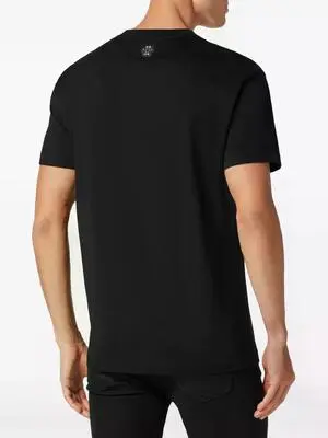 Philipp Plein Teddy Bear Cotton T-shirt - Black