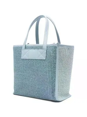 Furla Leather-trim Tote Bag - Blue