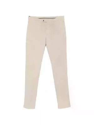 Canali Straight-leg Chino Trousers - Neutrals