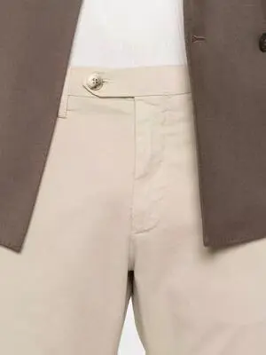 Canali Straight-leg Chino Trousers - Neutrals