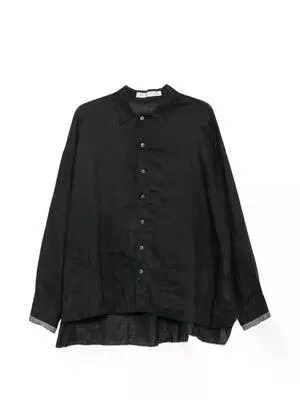 KANG Raw-edge Long-sleeve Shirt