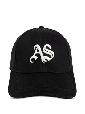 ALLSAINTS Logo Embroidered Baseball Cap - Black