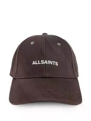 ALLSAINTS Logo-embroidered Baseball Cap - Brown