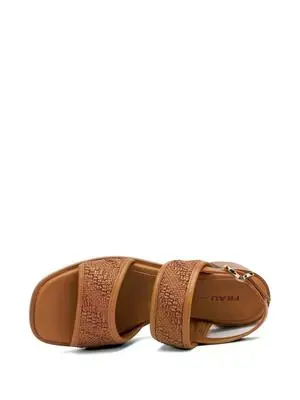 FRAU Buckle-strap Sandals - Brown