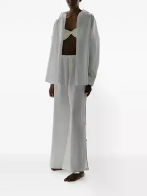 BAOBAB Wayra Resin-stones Back-slit Shirt