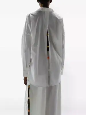 BAOBAB Wayra Resin-stones Back-slit Shirt