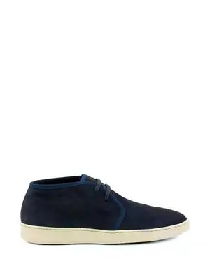 FRAU Grosgrain-trim Ankle Boots - Blue