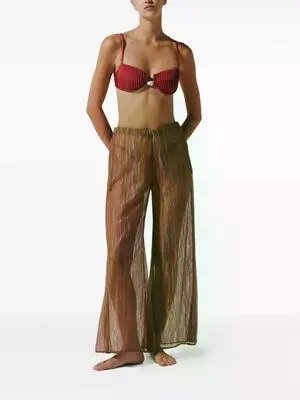 BAOBAB Gola High-rise Trousers - Brown