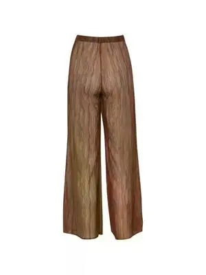 BAOBAB Gola High-rise Trousers - Brown