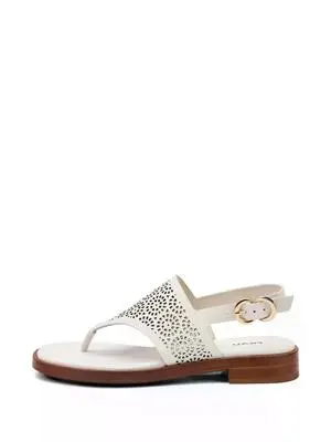 FRAU Perforated Sandals