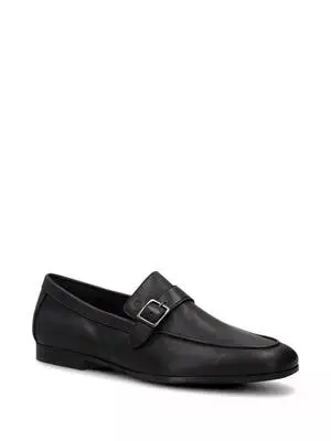 FRAU Buckle-detail Loafers - Black