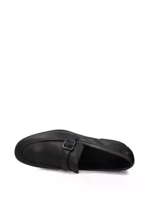 FRAU Buckle-detail Loafers - Black