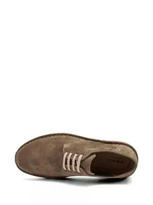 FRAU Suede Lace-up Derby Shoes