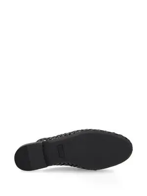 FRAU Woven Mules With Tassel Detail