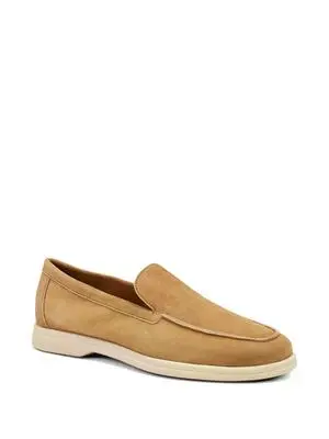 FRAU Suede Leather Loafers - Neutrals