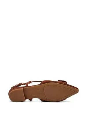 FRAU Buckle-detail Suede Pumps