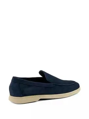 FRAU Almond-toe Loafers - Blue