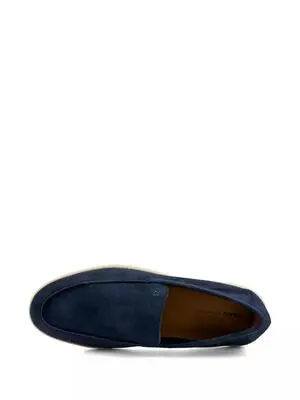 FRAU Almond-toe Loafers - Blue